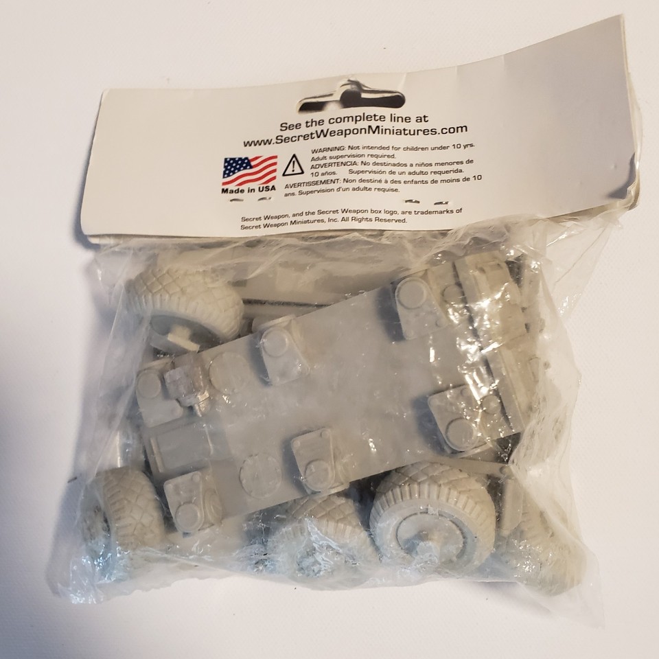 Secret Weapon 6x6 Rapid Assault Vehicle OOP Miniature | eBay