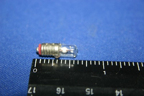 LAMPS BULBS LENS CLEAR VINTAGE 2.5 VOLT .2 AMP MINIATURE MIDGET HOBBY ...