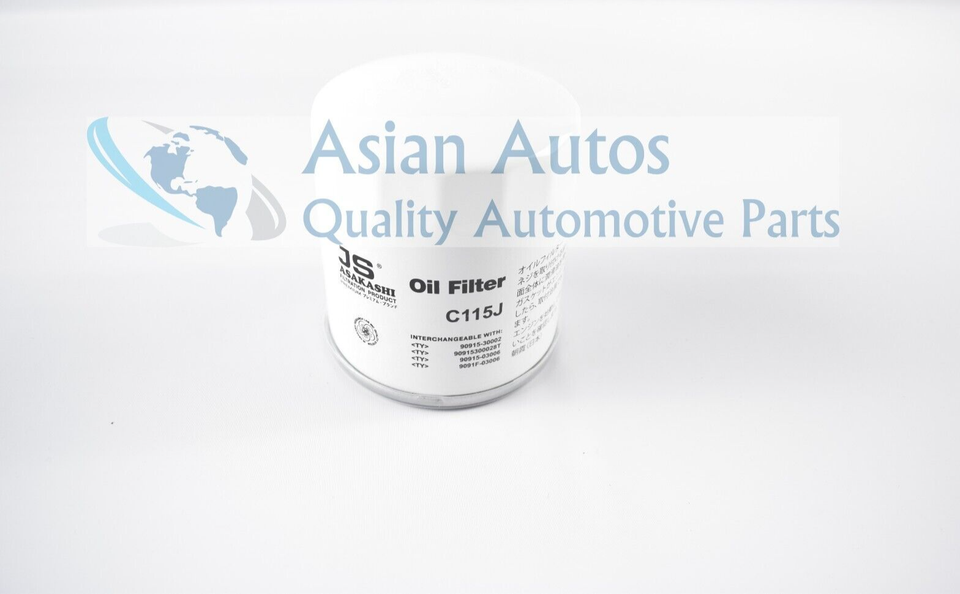 JS Asakashi Oil Filter Fits: Toyota Diesel Engines 9091530002 / ...