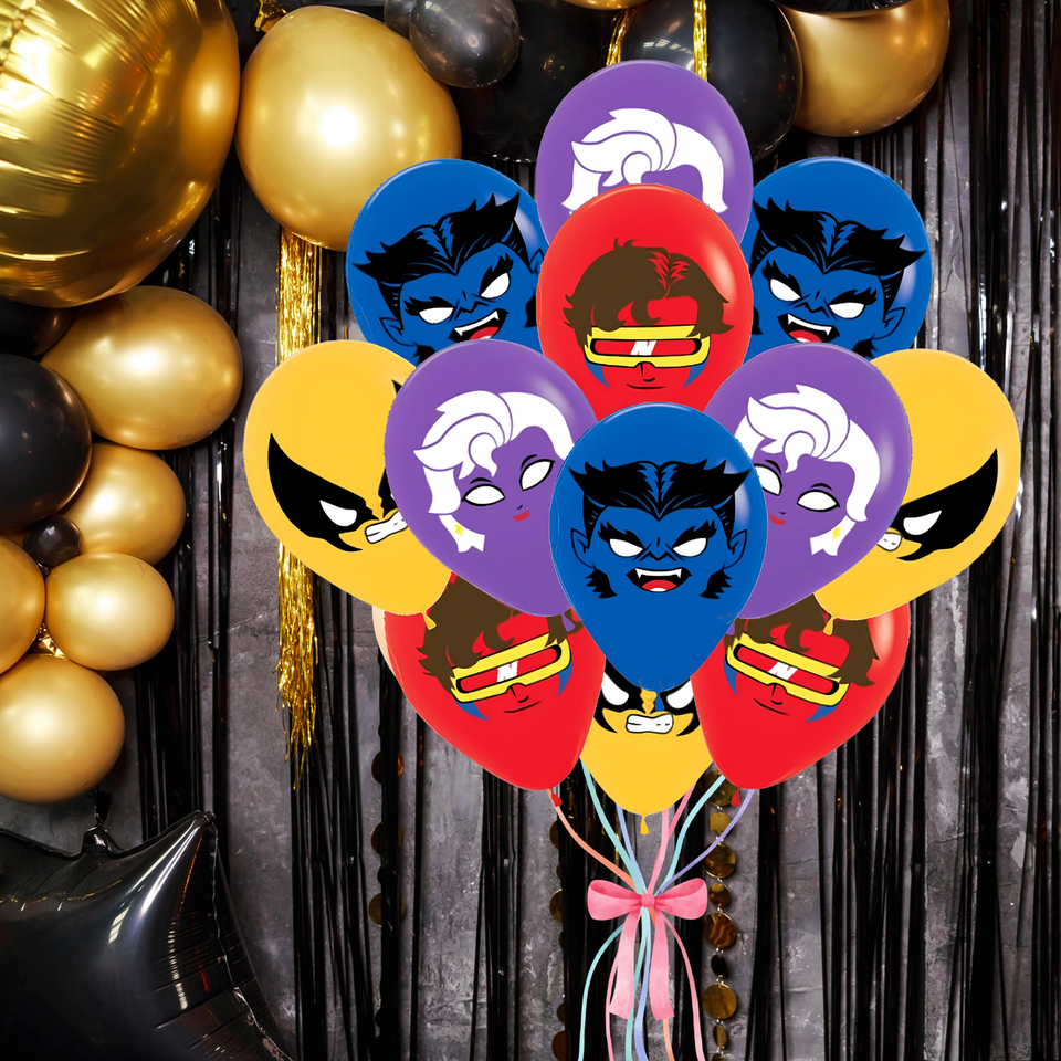 X MEN 97 wolverine balloon birthday party supplies favor centerpiece ...