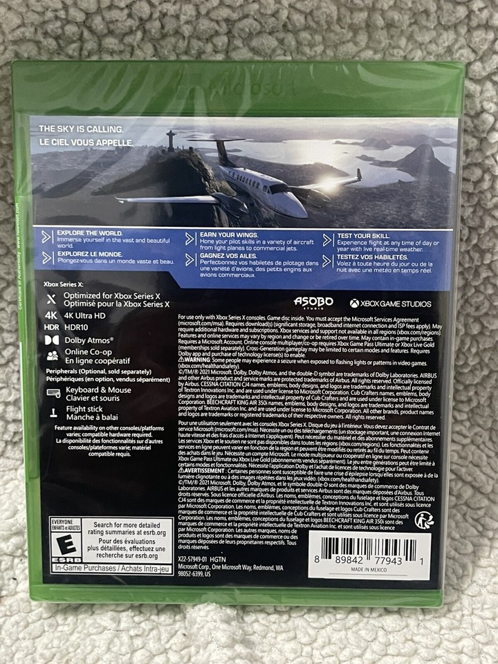 Microsoft Flight Simulator - Xbox Series X (Brand NEW & Sealed) | eBay