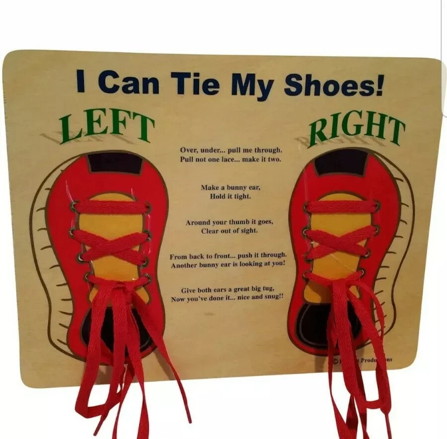 Tie My Shoes Poem
