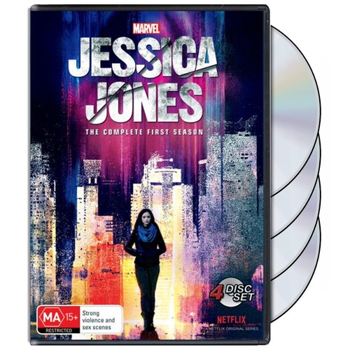 Jessica Jones : Season 1 (DVD, 2015, 4-Disc) PAL Region 4 (Marvel) NEW ...