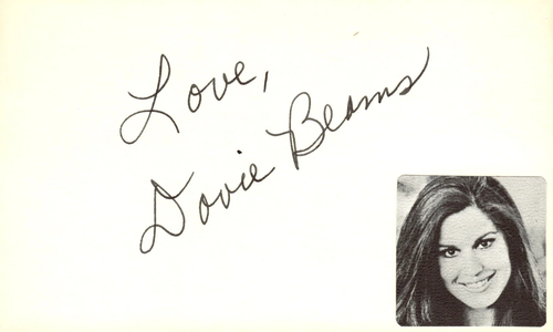 Dovie Beams Signed Auto 3x5 Index Card Kentucky Fried Movie | eBay