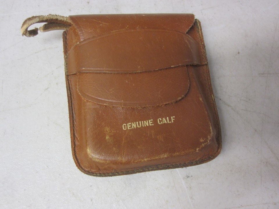 Vintage Silva System Camp Fire Girls Compass with Leather Pouch - Works ...