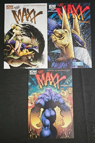 The Maxx Maxximized Sub Covers 2 3 4 Image comics Sam Keith | eBay