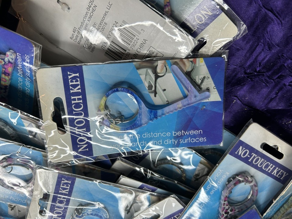 Lot Of 93 ‘No Touch Keys’ Multiple Styles & Designs | eBay