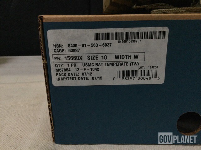 USMC Danner Desert RAT Boots Mojave GTX Gore-Tex Military 10.5 W Wide ...