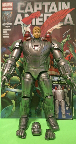 Marvel Legends HYDRA STOMPER 2 BAF COMPLETE + GREAT COMIC CAPTAIN ...