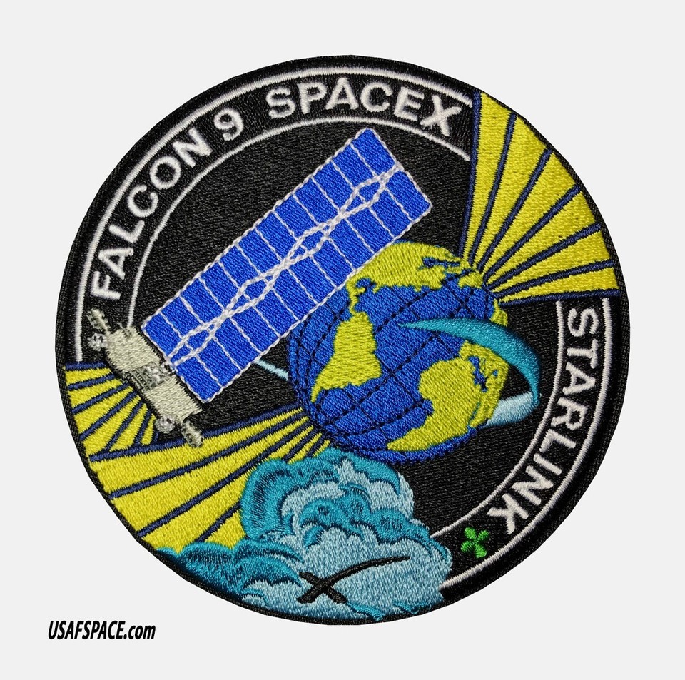 Authentic STARLINK L28 SPACEX FALCON-9 Launch SATELLITE Mission ...