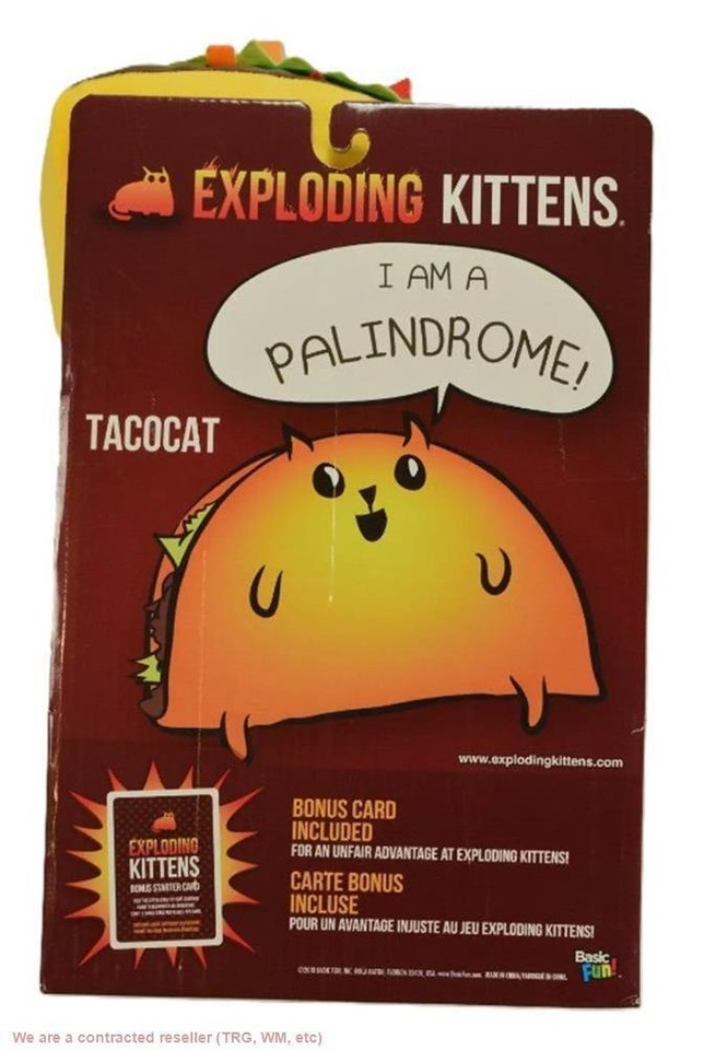 Exploding Kittens- Tacocat Plush | eBay