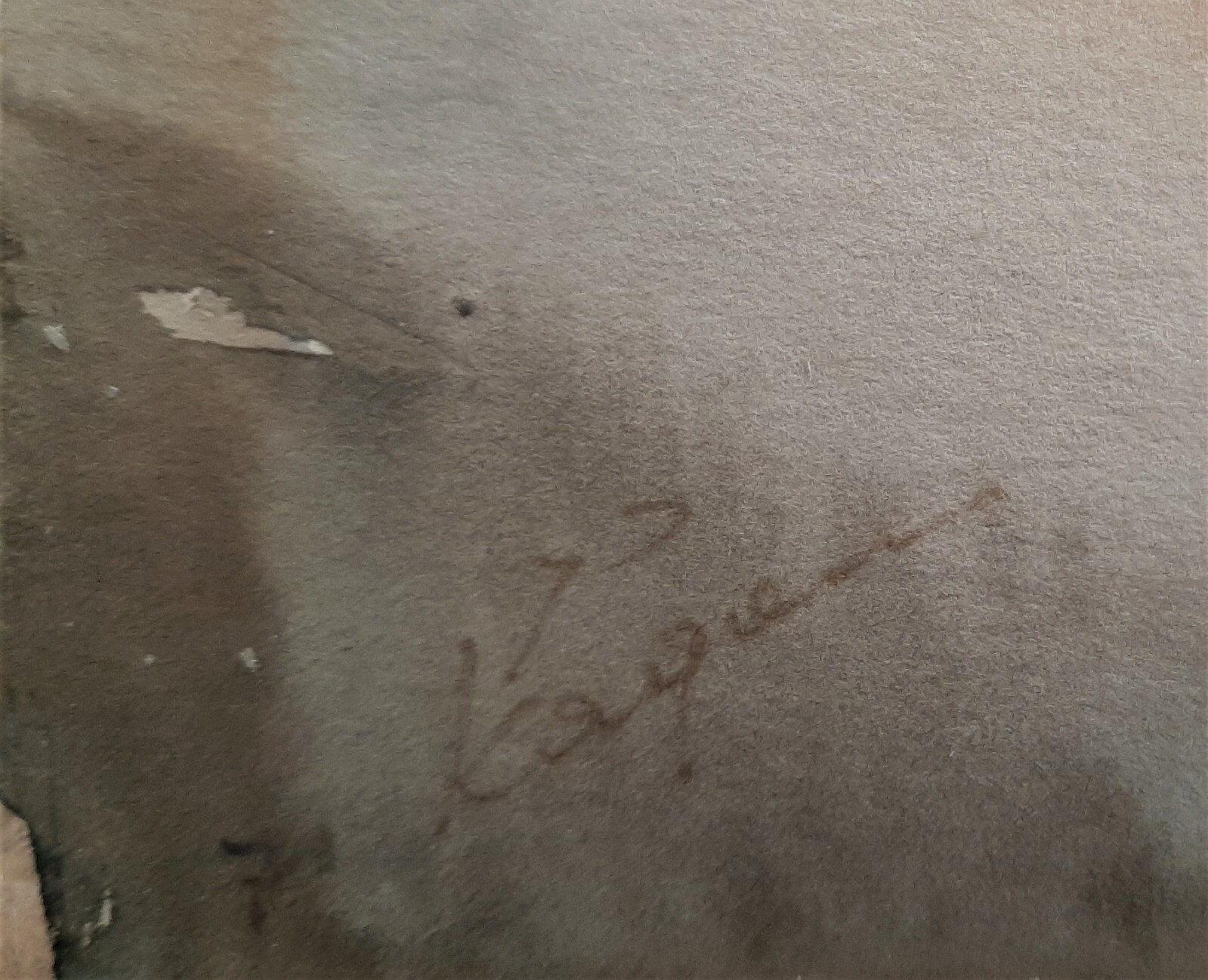 MOSHE KAGAN (1922-2016) , Water Color on Paper ,Sea of Galilee ,Signed ...