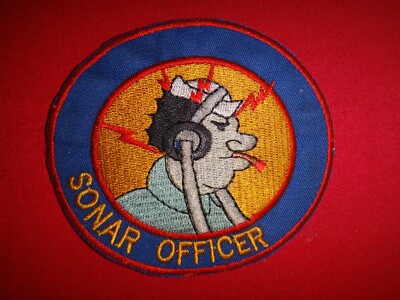 Vietnam War Patch US Navy SONAR OFFICER USS BONEFISH SS-582 | eBay