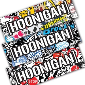 HOONIGAN Sticker Bomb Decal Vinyl Car JDM illest STANCE drift MACBOOK ...