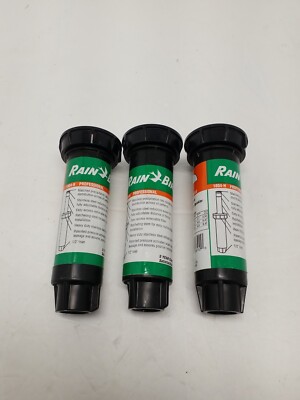 Lot Of 3 Rain Bird 1804-H Professional Series 1/2 circle Pop-up Spray ...