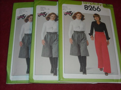 🌻 UNCIRCULATED 1977 SIMPLICITY #8266 - LADIES DRAWSTRING BOTTOMS ...