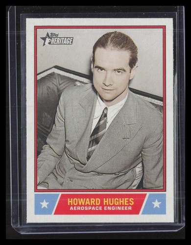 2025 TOPPS HERITAGE BASEBALL #NS-83 HOWARD HUGHES NOTABLE AMERICANS | eBay
