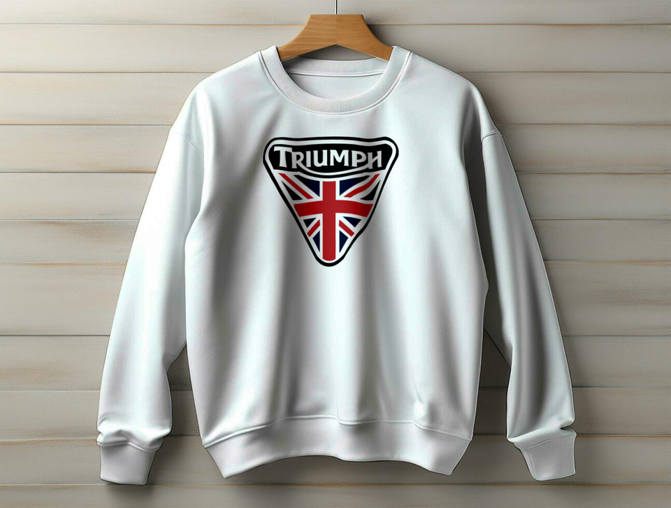 Triumph Logo Sweatshirt Funny Size S-3XL Made in USA | eBay