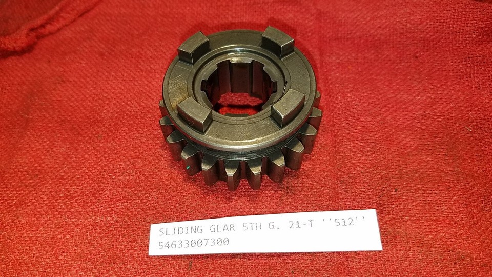 KTM 300 EXC 1994 TRANSMISSION SLIDING GEAR 5TH G. 21-T ''512 ...