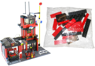 LEGO 7240 Fire Station -- 1 NEW SEALED BAG (large parts) partial set ...