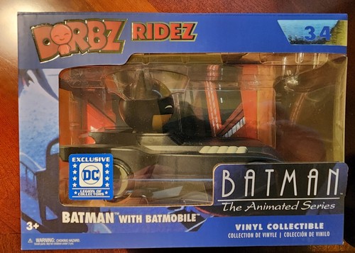 Funko Dorbz Rides #34 Batman with BatMobile DC LoC Box Exclusive Vinyl ...