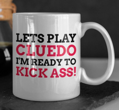 Funny Cluedo Mug 11oz 330ml Murder Mystery Gifts Board Game Gifts Party ...