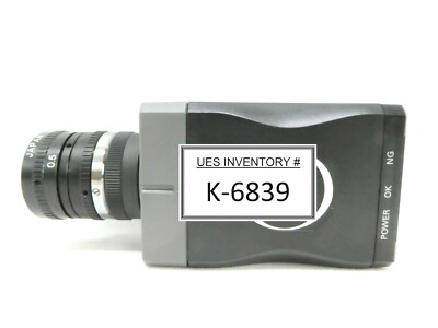 Omron V400-F050 2D Code Reader C-Mount with 25mm TV Lens Nikon NSR-610C ...