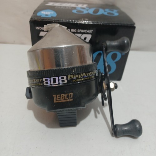 Zebco 808 Big Water spincast fishing reel | eBay