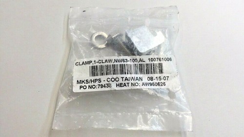 MKS HPS 100761006 Single Claw Aluminum Clamp NW63 100 | eBay