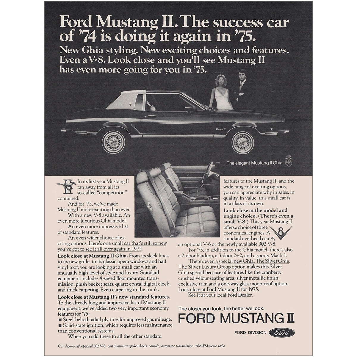 1975 Ford Mustang Ii For Sale