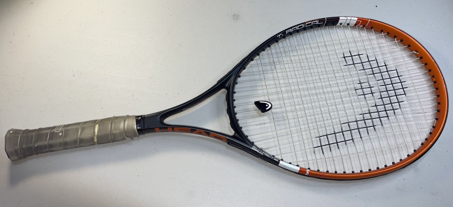 Head Ti Radical Elite - Tennis Racquet - Titanium - Orange Black White ...