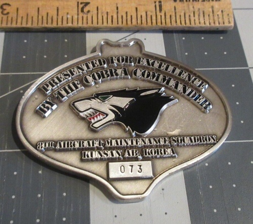 USAF 8th Aircraft Maintenance Squadron Kunsan South Korea, Cobra ...