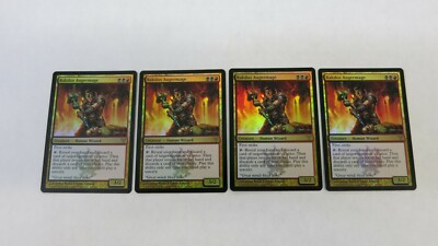 4x FOIL RAKDOS AUGERMAGE DISSENSION DIS MTG MAGIC THE GATHERING NM ...