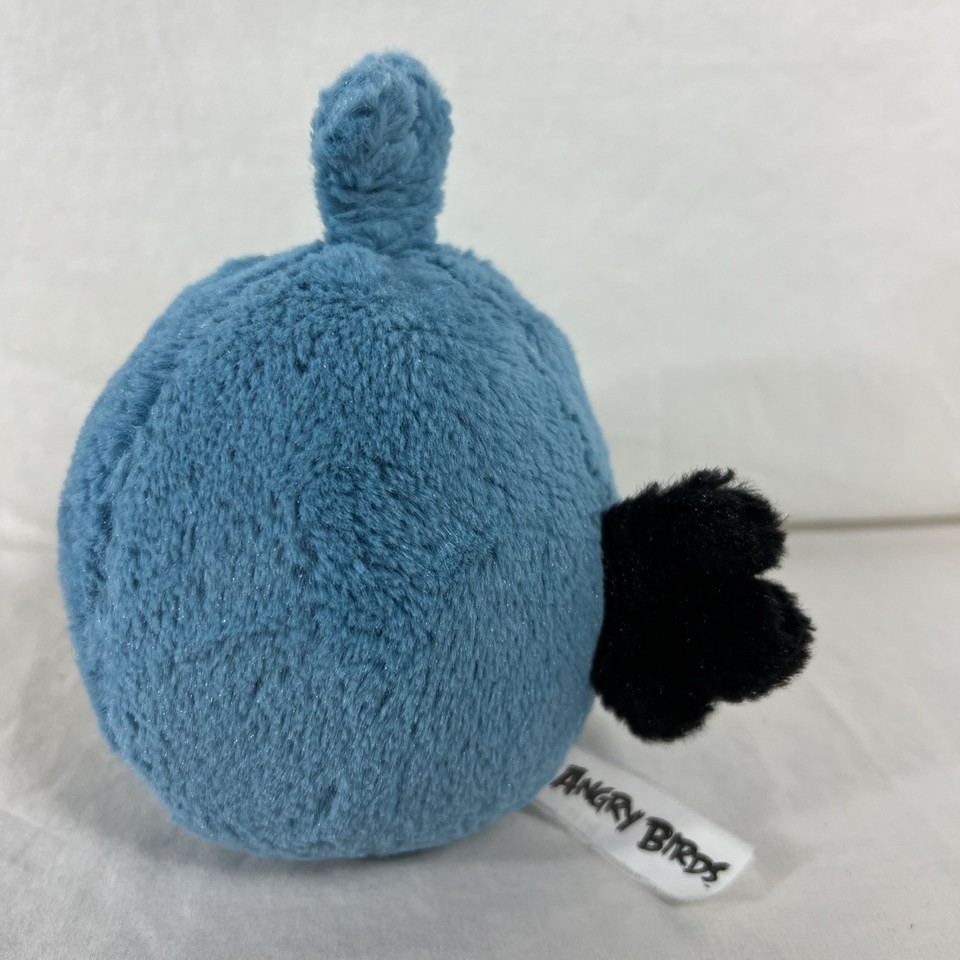 Commonwealth Angry Birds Plush Blue Bird 2010 Stuffed Animal Jake Jay ...