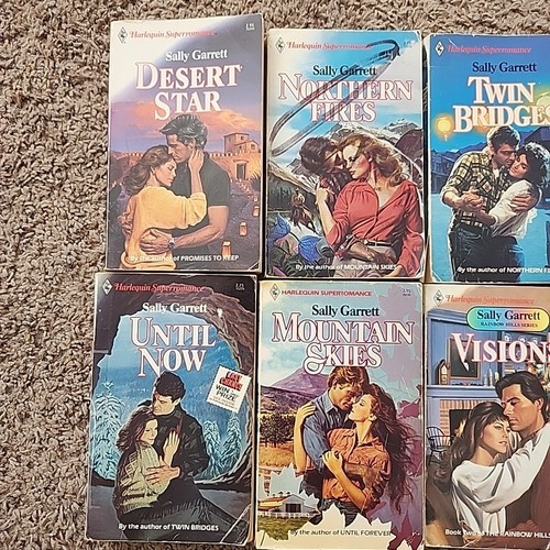 Harlequin SuperRomance Romance Mixed Lot of 12 Vintage Books Sally ...