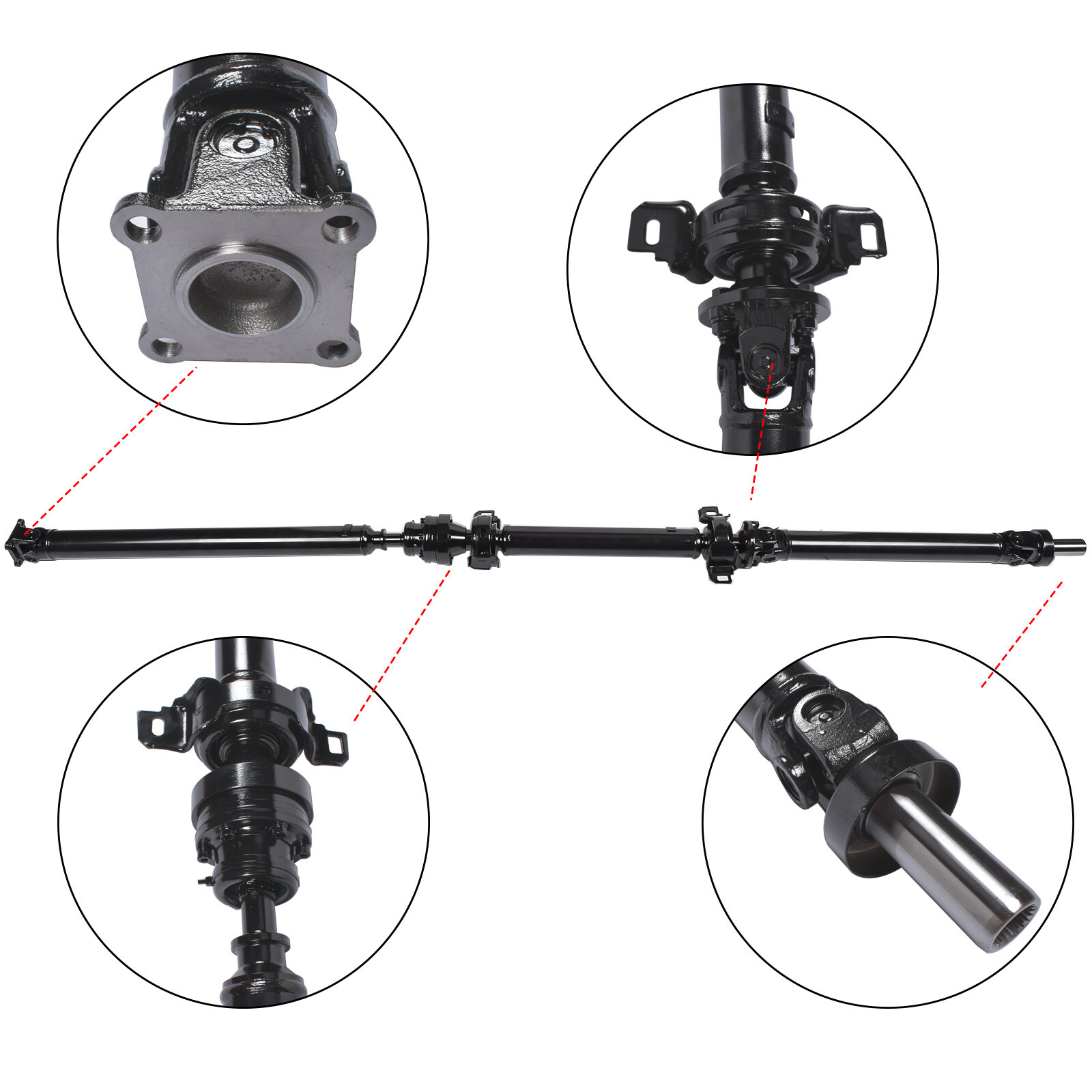 Driveshaft Prop Drive Shaft For Toyota Highlander 2008-2014 AWD 4WD ...