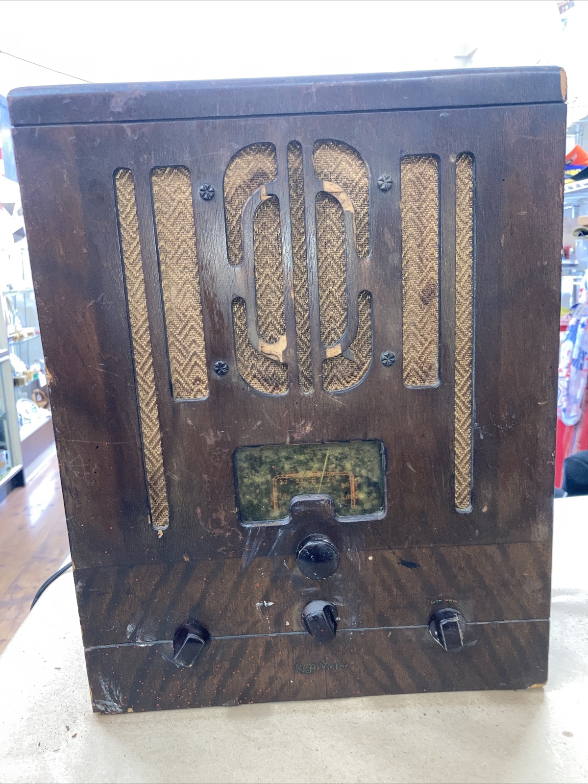 Vintage RCA Model 5T1 Tombstone tube Radio - Antique RCA | eBay