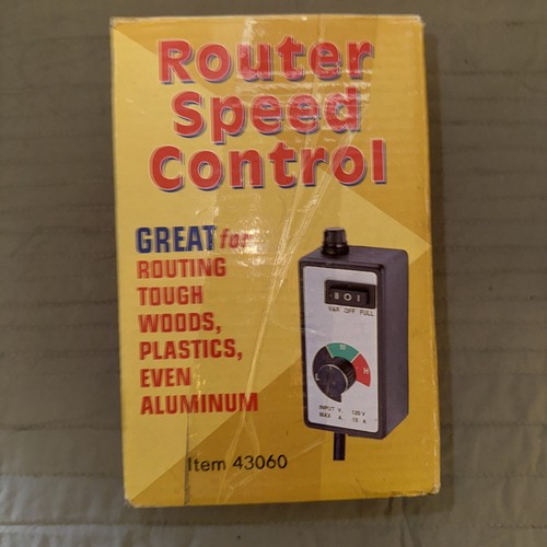 Harbor Freight Model 43060 Dial Router Speed Control, 120V, 15A ...