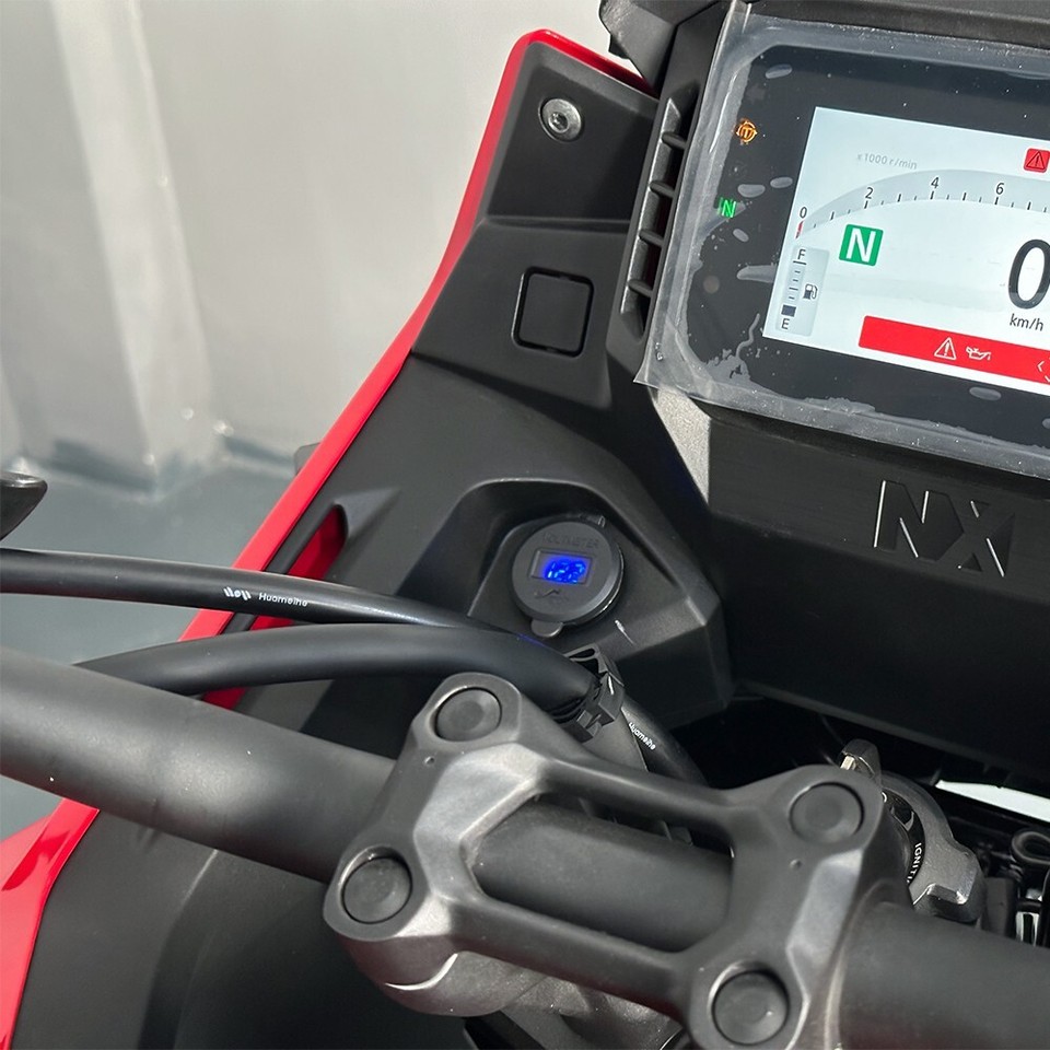 For Honda NX400/500 CB500X 3.0 Quick Charger Dual USB 12V Connector ...