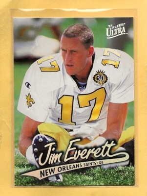 JIM EVERETT - 1997 Fleer Ultra - #33 - Saints - Comb. Shipping | eBay