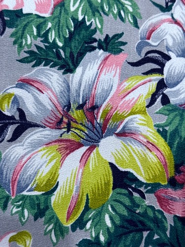 Meet Mavis Design Adalia's Lil Sister STARGAZERS 1930's Barkcloth ...