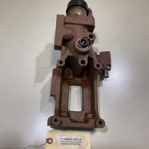 Genuine Cummins 5.9L Water Outlet / Alternator Bracket 3957365 OEM | eBay