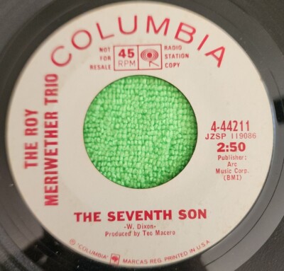 ROY MERIWETHER TRIO Seventh Son/Blue Rondo A La Turk PROMO Columbia 4 ...