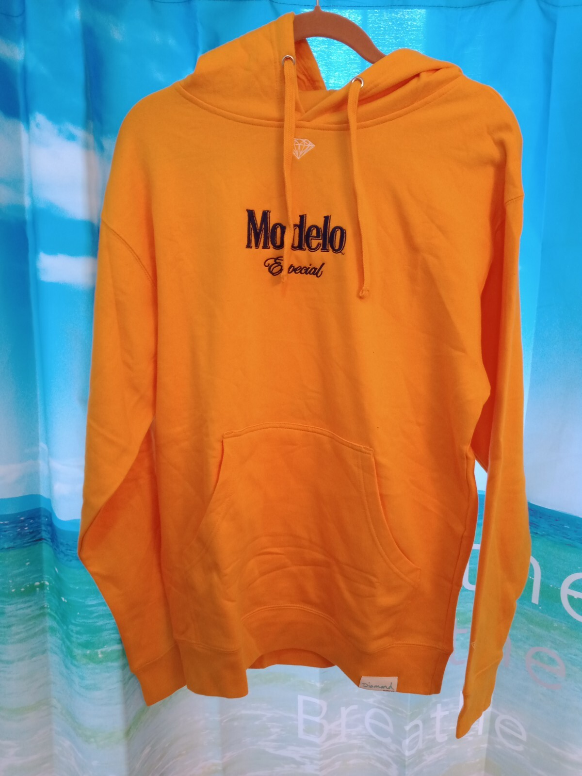 Modelo Especial Cerveza Beer Hoodie Men Size M Yellow… - Gem