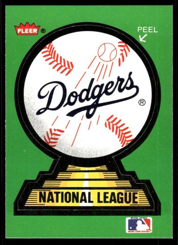 Los Angelos Dodgers 1988 Baseball Fleer Sticker Card (NM) | eBay