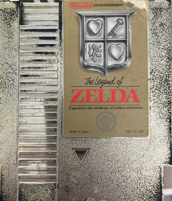 Legend of Zelda Gold cartridge nes | eBay