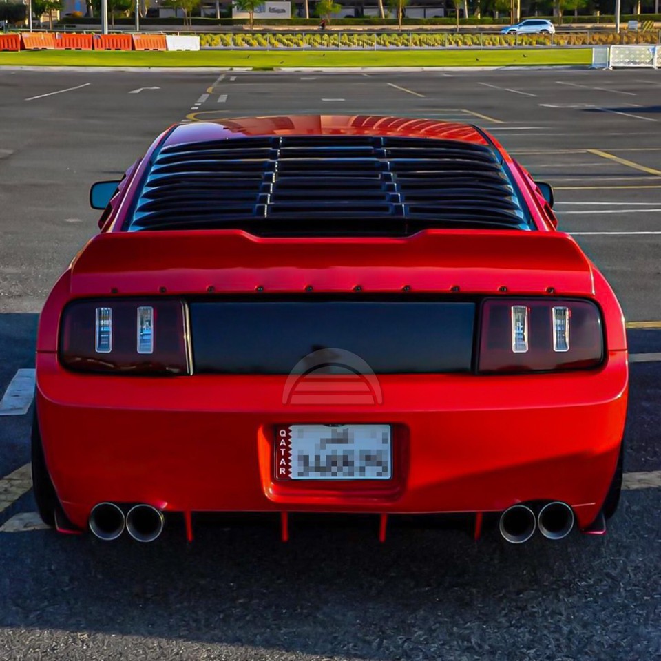 Ducktail spoiler for Ford Mustang 5 gen S197 2005-2009 Original rear ...