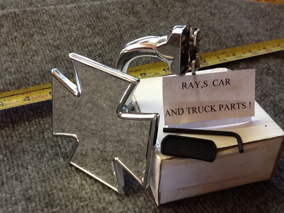 NEW SINGLE MALTESE STYLE PEEP SIDE VIEW MIRROR ! CAN USED ON RIGHT OR ...