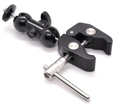 Smallrig Multi-function Super Clamp with Double bell heads & 1/4" Screw ...
