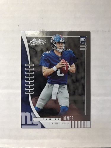 2019 Panini Absolute Daniel Jones Rookie Card New York Giants NFL QB | eBay